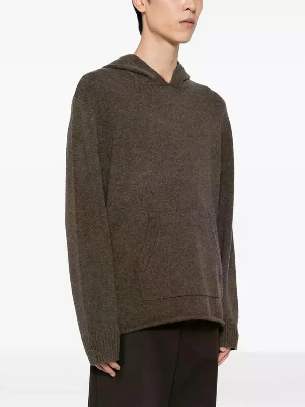 JAMES PERSE Cashmere Hooded Pullover