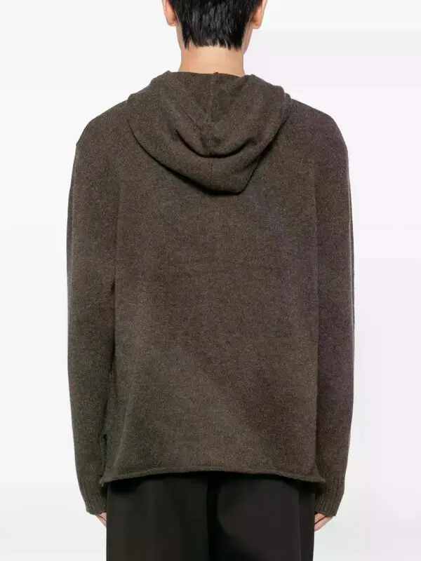 JAMES PERSE Cashmere Hooded Pullover