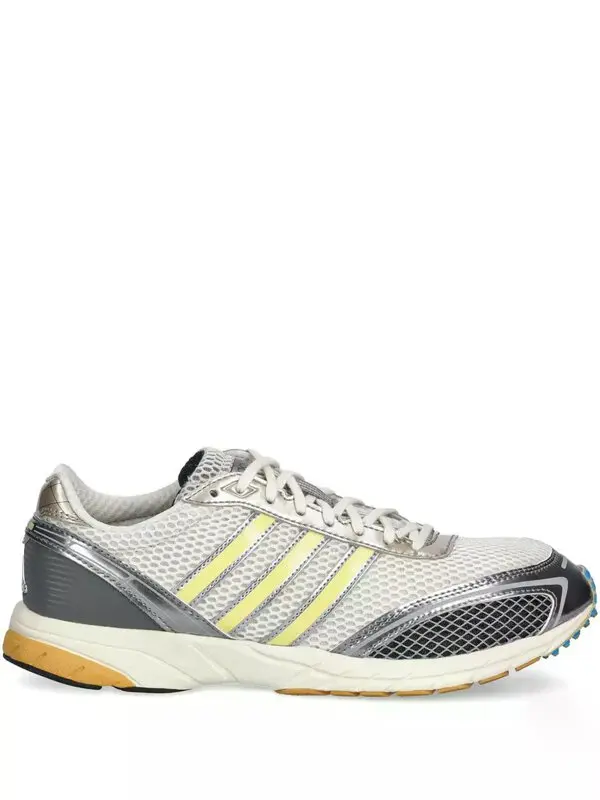 Adidas Adizero Adios Og Striped Sneakers - Neutrals