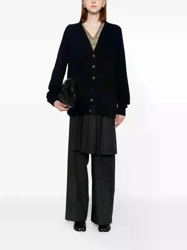 BLESS Sphere-pad Cardigan - Blue