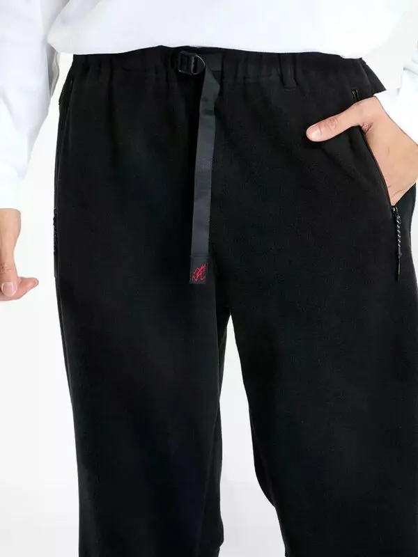 Gramicci Belted Fleece-texture Track Pants
