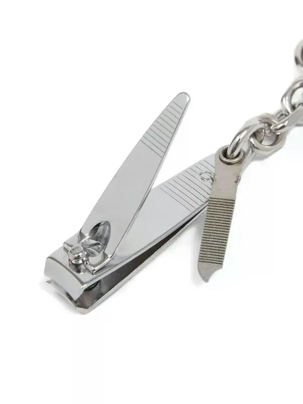 MAISON MARGIELA Nail Cutter Keyring - Silver