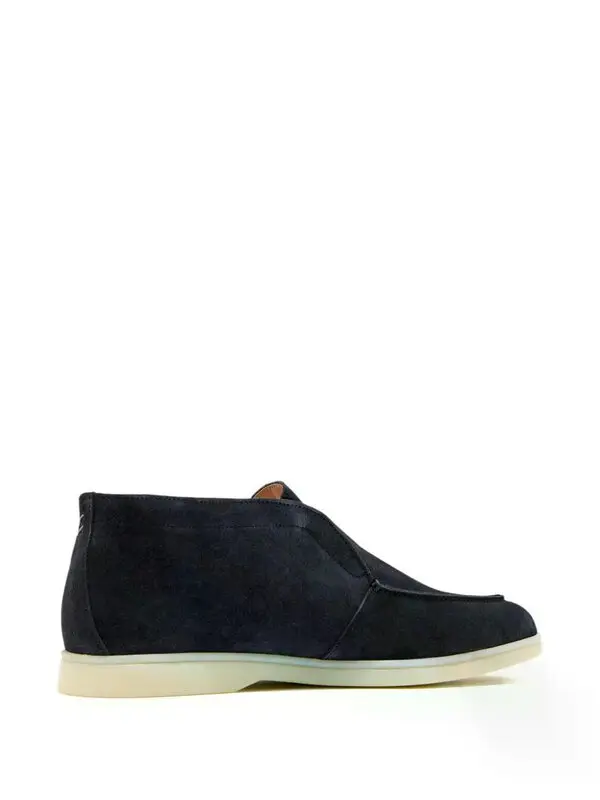 FORSA Suede Slip-on Boots - Blue