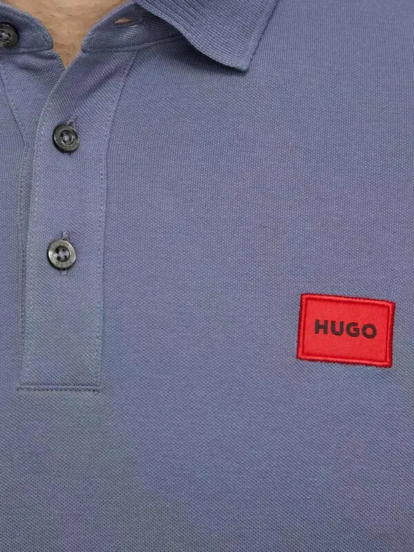 Hugo Button Logo Polo Shirt