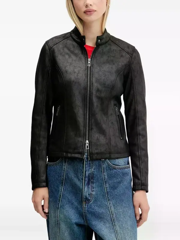 Desigual Zip-fastening Jacket - Black