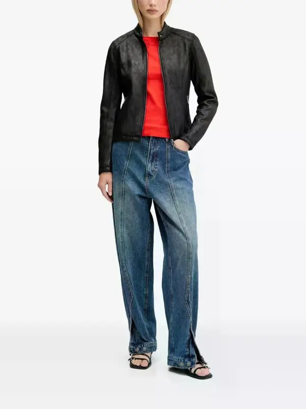 Desigual Zip-fastening Jacket - Black