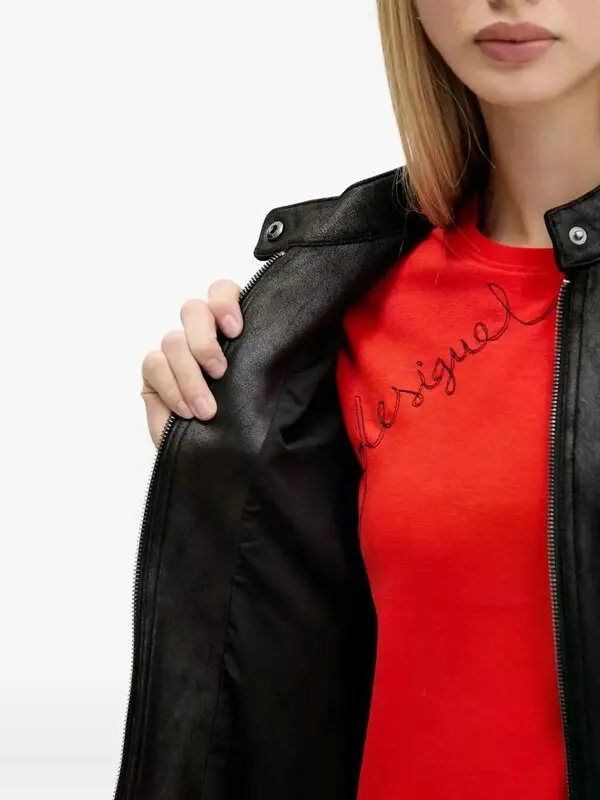 Desigual Zip-fastening Jacket - Black