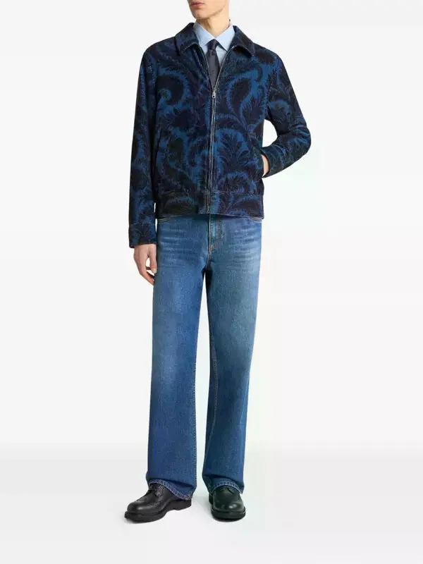 Etro Paisley-jacquard Cotton Shirt