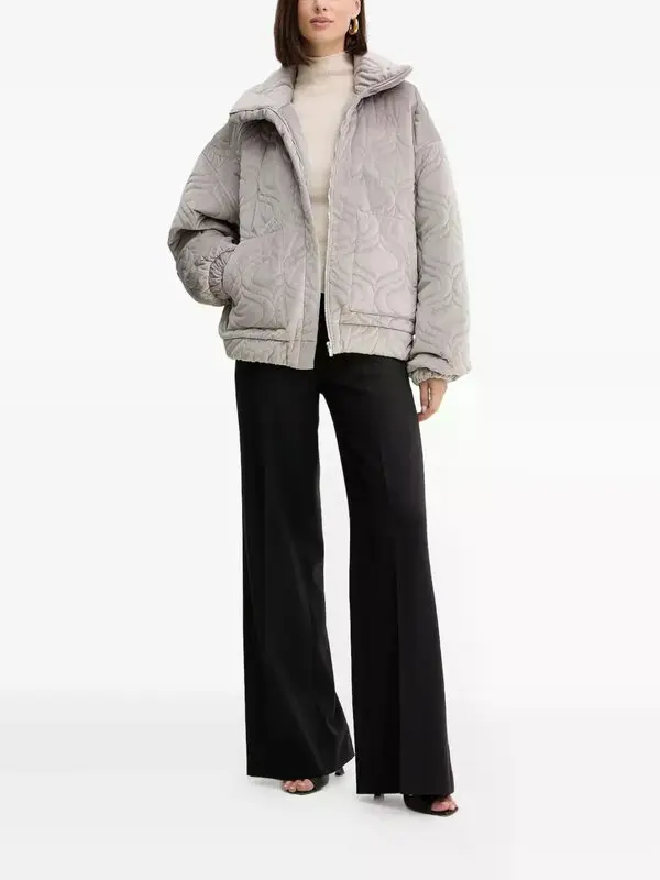 Charo Ruiz Ibiza Brume Quilted Zip Jacket