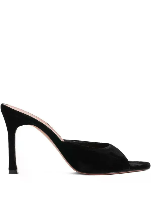 Amina Muaddi 105mm Alexa Sandals
