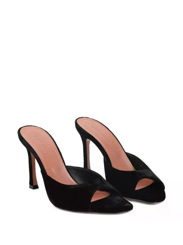 Amina Muaddi 105mm Alexa Sandals