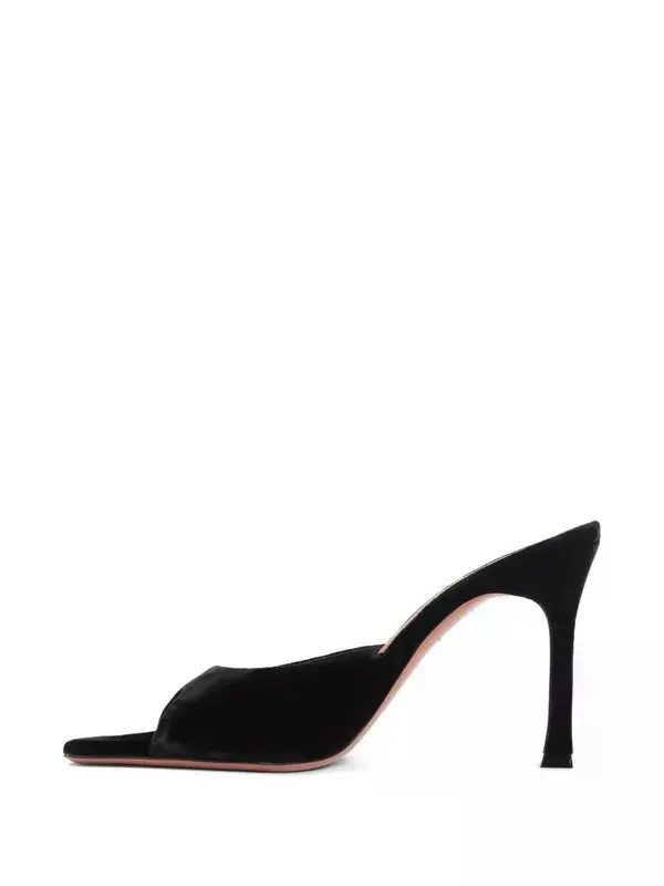 Amina Muaddi 105mm Alexa Sandals