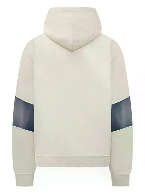 WILLY CHAVARRIA Casa De Chavarria Panelled Hoodie - Neutrals