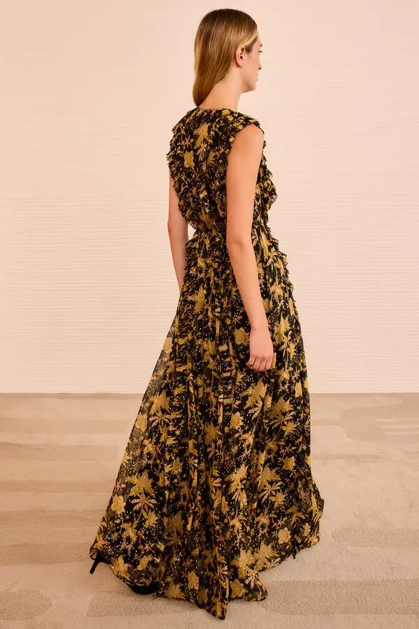 Ulla Johnson Aida Cascading Ruffle Gown