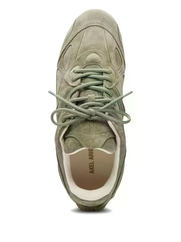Axel Arigato Slow Runner Suede Panelled Sneakers