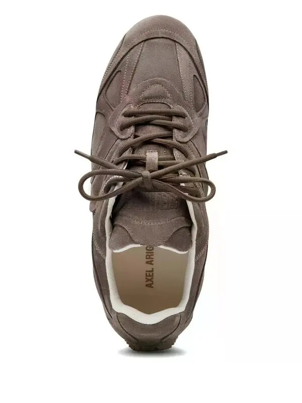 Axel Arigato Slow Runner Panelled Sneakers - Brown