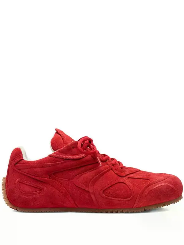 Axel Arigato Slow Runner Laye Suede Sneakers - Red