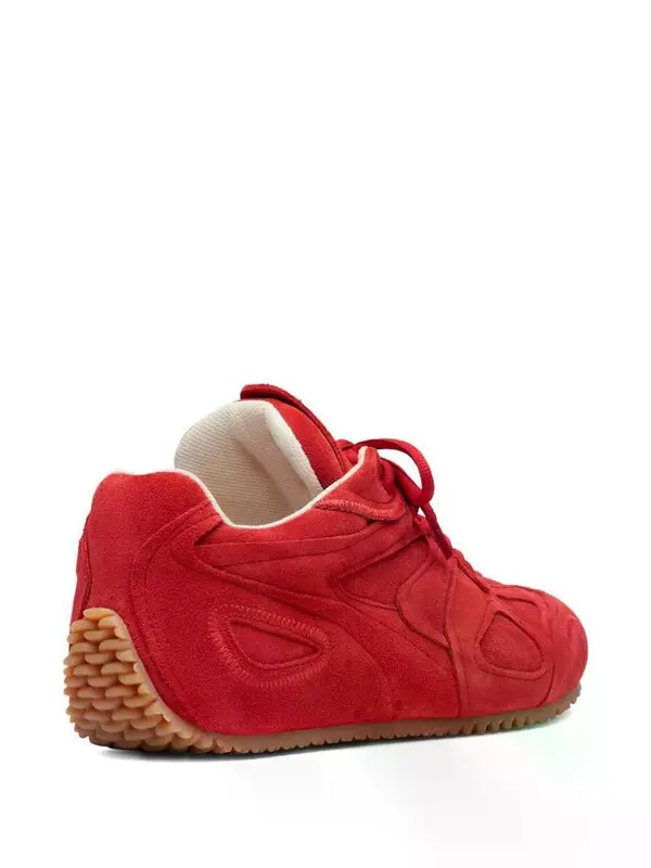Axel Arigato Slow Runner Laye Suede Sneakers - Red