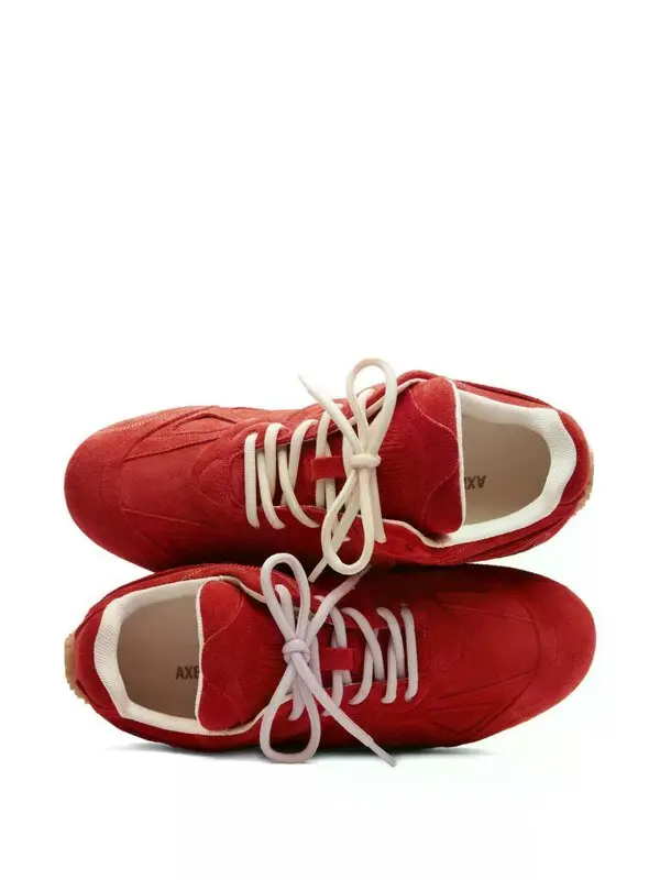 Axel Arigato Slow Runner Laye Suede Sneakers - Red