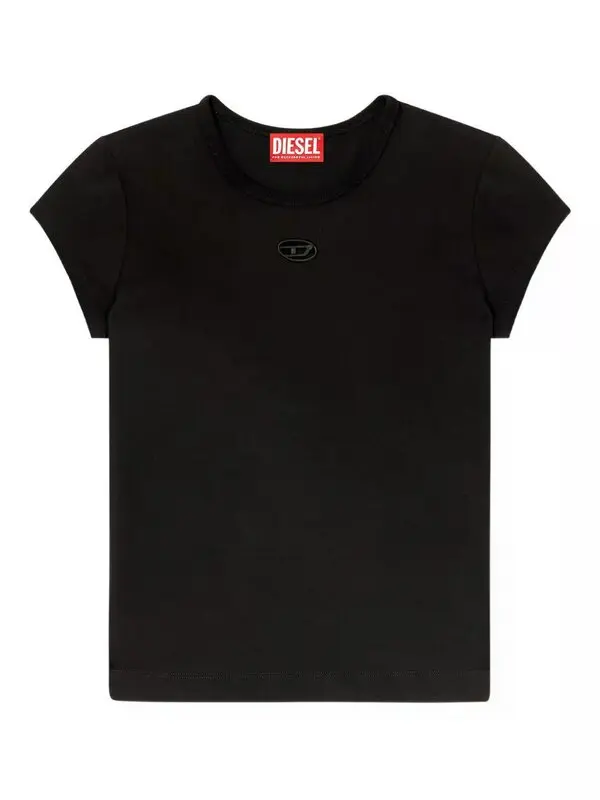 DIESEL® Logo-embroidered T-shirt