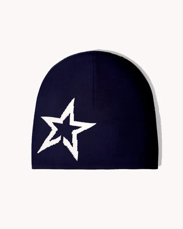 Perfect Moment Logo Star Beanie - Navy