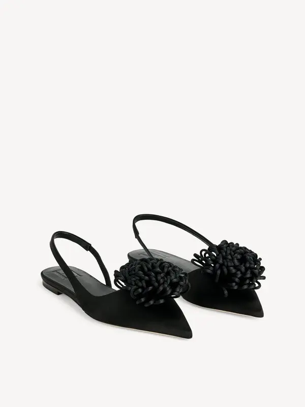 BY MALENE BIRGER Laili Satin Flats