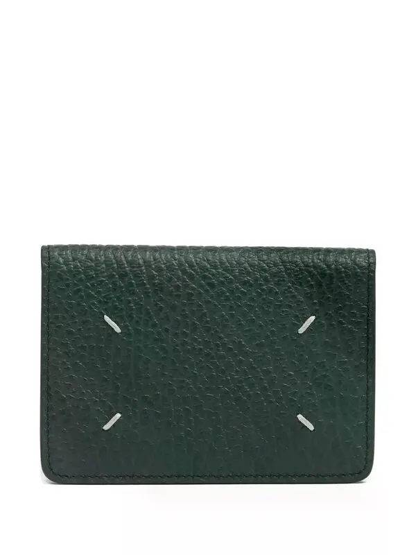 MAISON MARGIELA Four-stitches Card Holder - Green