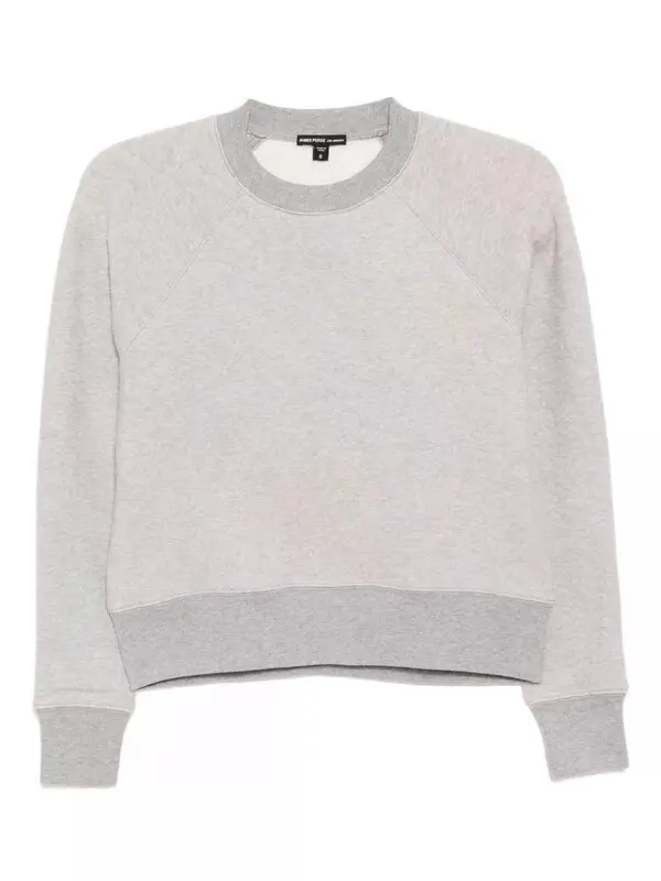 JAMES PERSE Cozy Fleece Sweatshirt - Grey