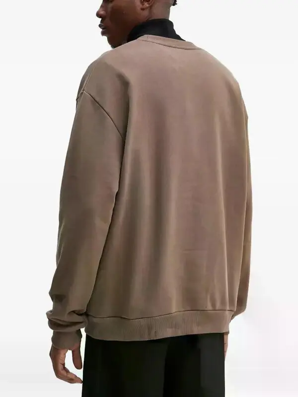 LES DEUX Logo-embroidered Sweatshirt