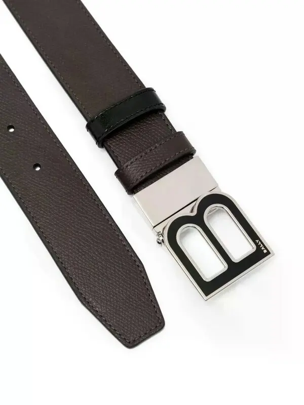 Bally B-logo Leather Belt