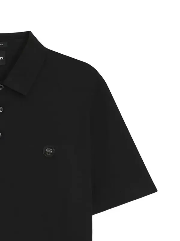 BOSS Logo-patch Polo Shirt
