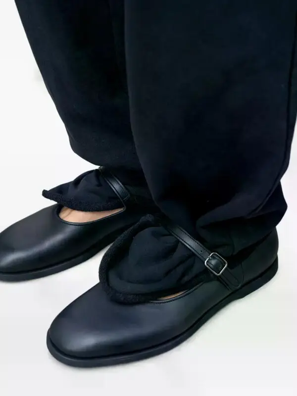 HOMIES Polly Buckled Ballet Flats