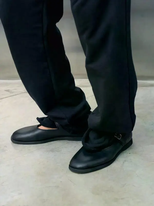 HOMIES Polly Buckled Ballet Flats