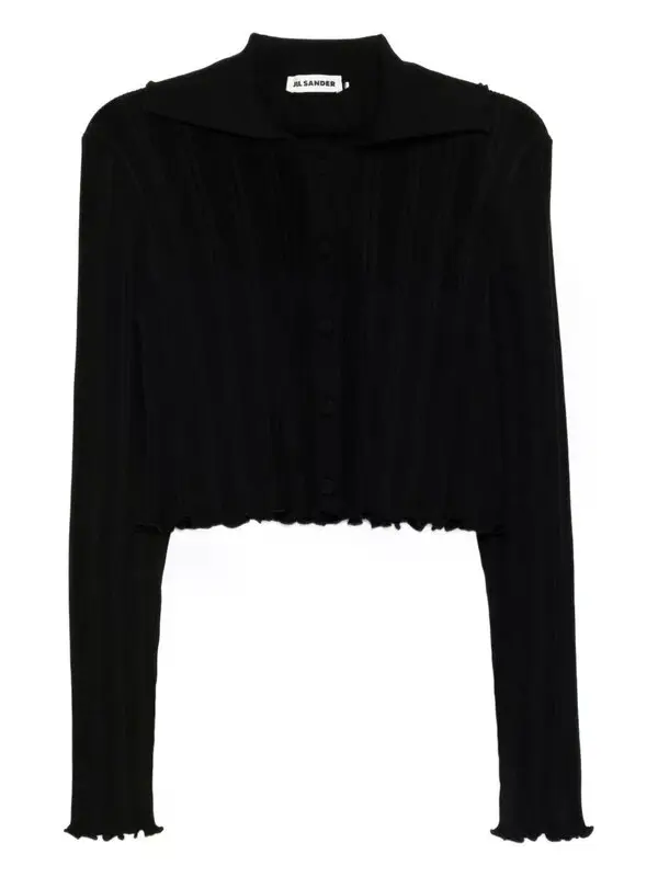 JIL SANDER Frilled Cardigan