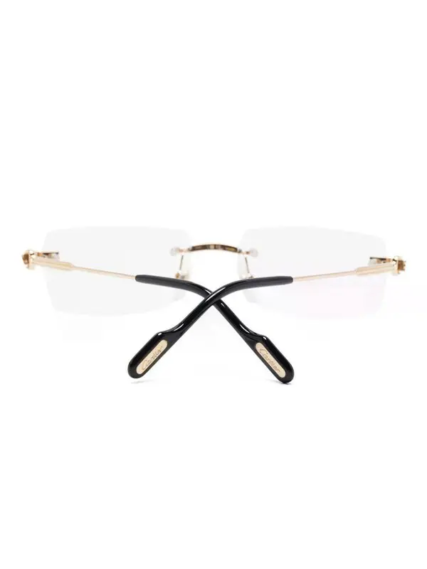 CARTIER Square-frame Rimless Glasses