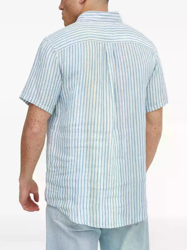 LES DEUX Striped-pattern Shirt