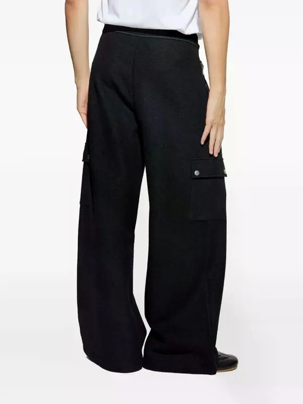JIL SANDER Zip-fastening Wool Blend Trousers
