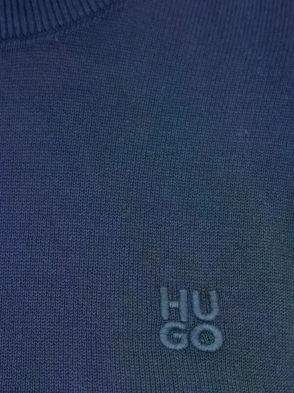 Hugo Logo-embroidered Sweater