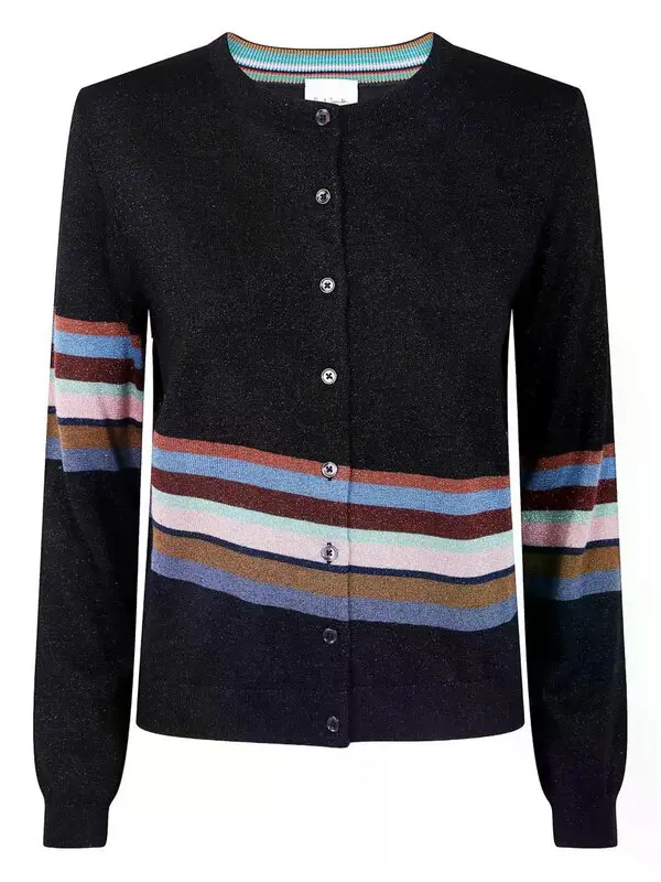 Paul Smith Glitter Striped Cardigan
