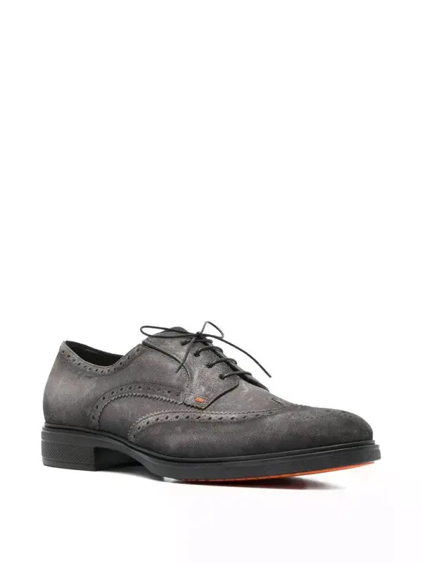 Santoni Easy Oxford Shoes