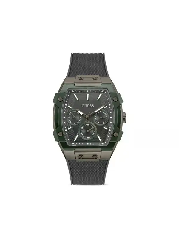 Guess Stainless Steel Multifunction 44mm Watch - Grey