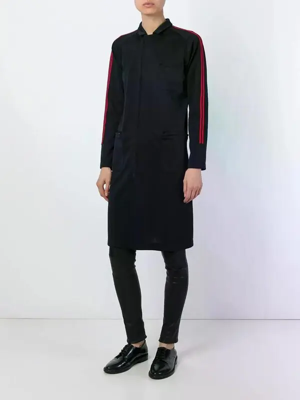 Comme Des Garçons Long Line Jersey Overcoat