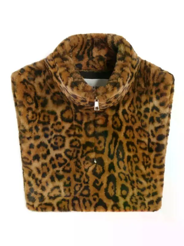 Apparis Jamie Dickey Leopard-print Shawl - Brown
