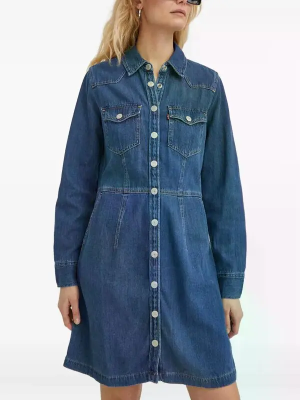 LEVI'S Otto Western Denim Dress