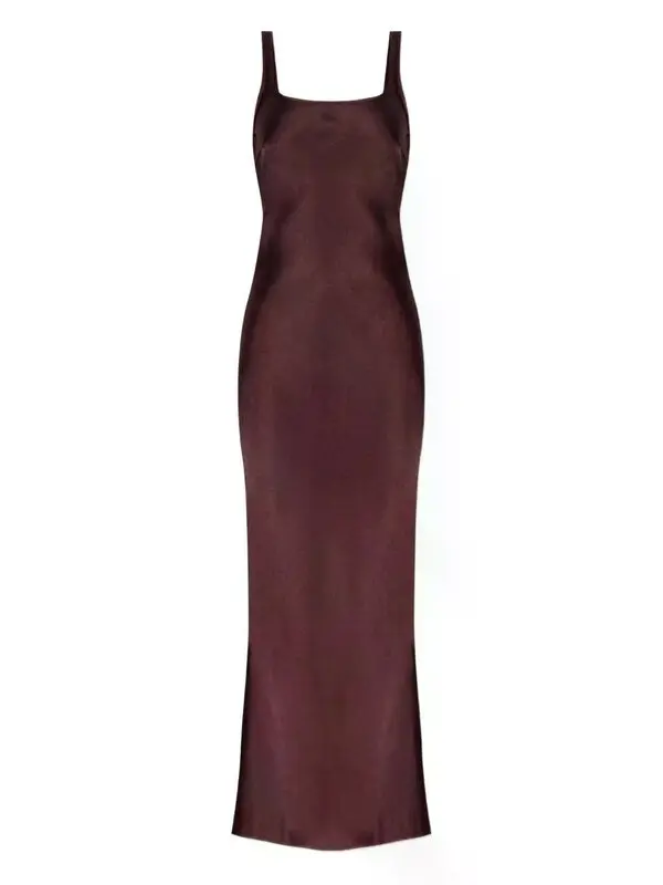 SAMSOE SAMSOE Sanuna Square-neck Split Dress