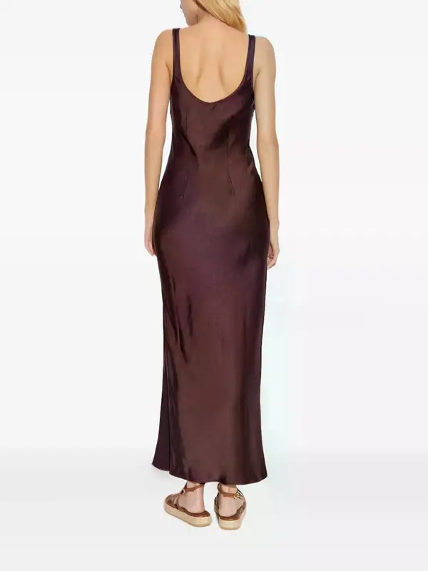 SAMSOE SAMSOE Sanuna Square-neck Split Dress
