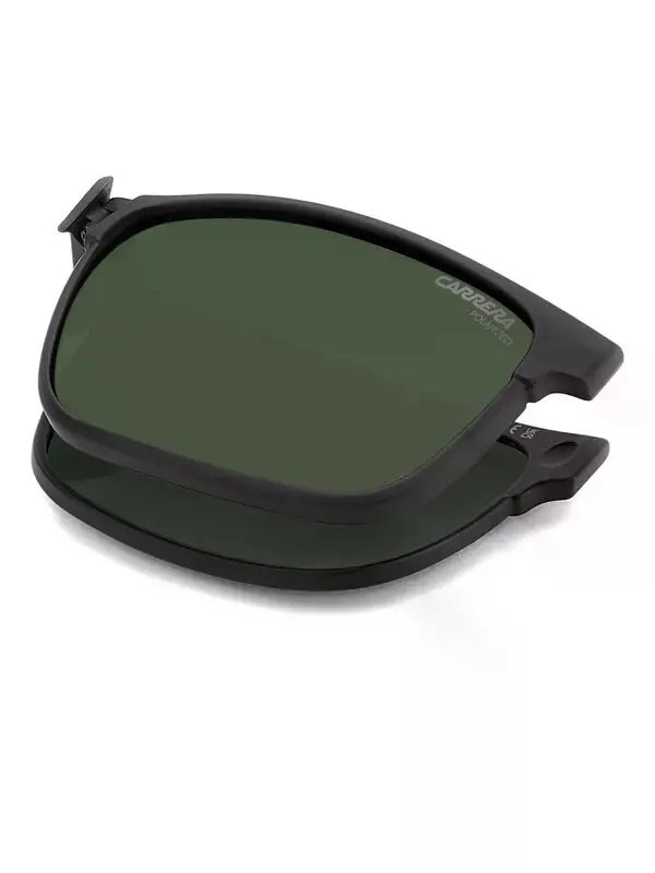 Carrera Eyewear Rectangular Clip-on Sunglasses