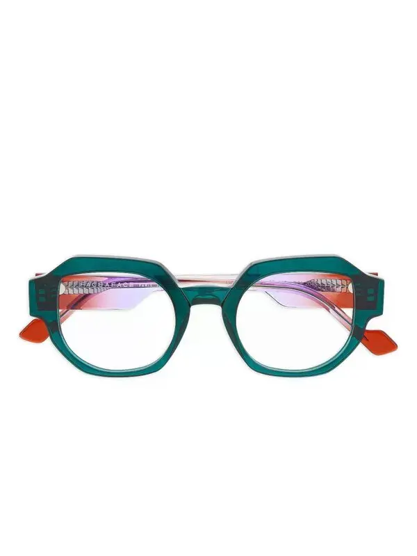 FACE À FACE Geometric Frame Eyeglasses