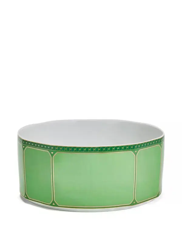 ROSENTHAL X Swarovski Signum Fern Bowl - Green