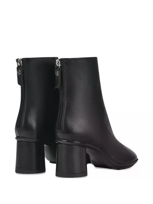 Agl 60mm Curvy Cylindrical-heel Leather Boots